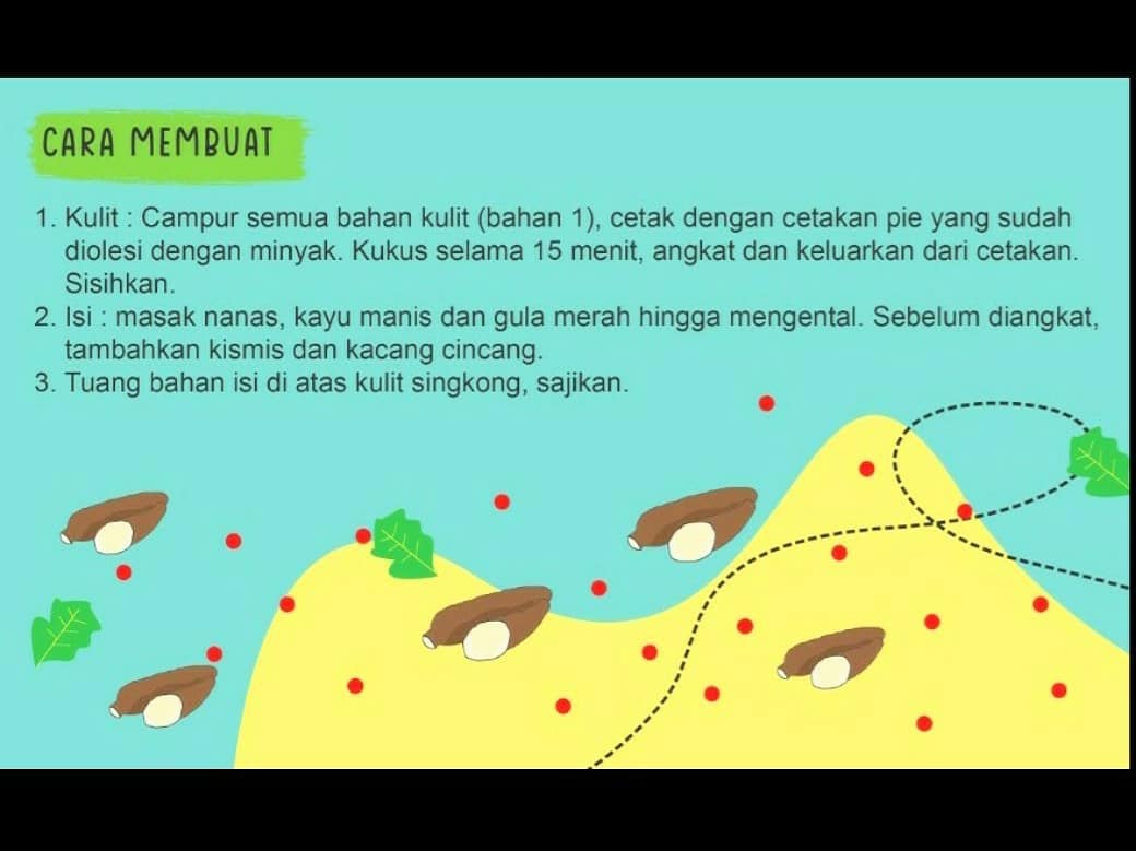 Pie singkong isi kukus - Dinas Ketahanan Pangan Provinsi Jateng