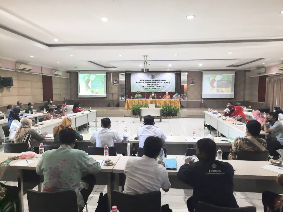 Workshop Penyusunan Neraca Bahan Makanan (NBM) Tahun 2021 - Dinas ...
